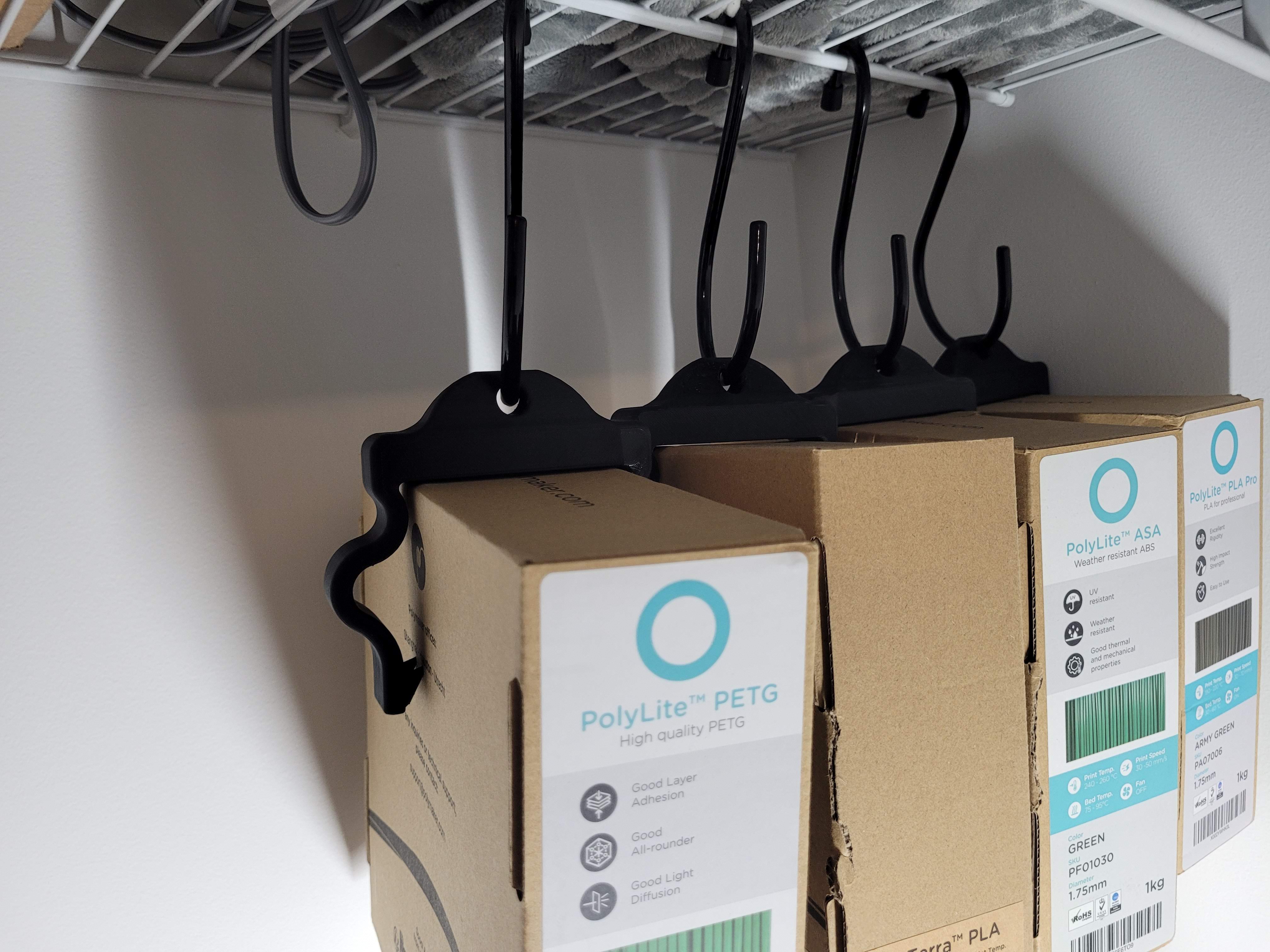 Filament Box Hanger by Nate170 | Download free STL model | Printables.com