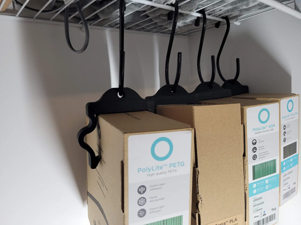 Filament Box Hanger by Nate170 | Download free STL model | Printables.com