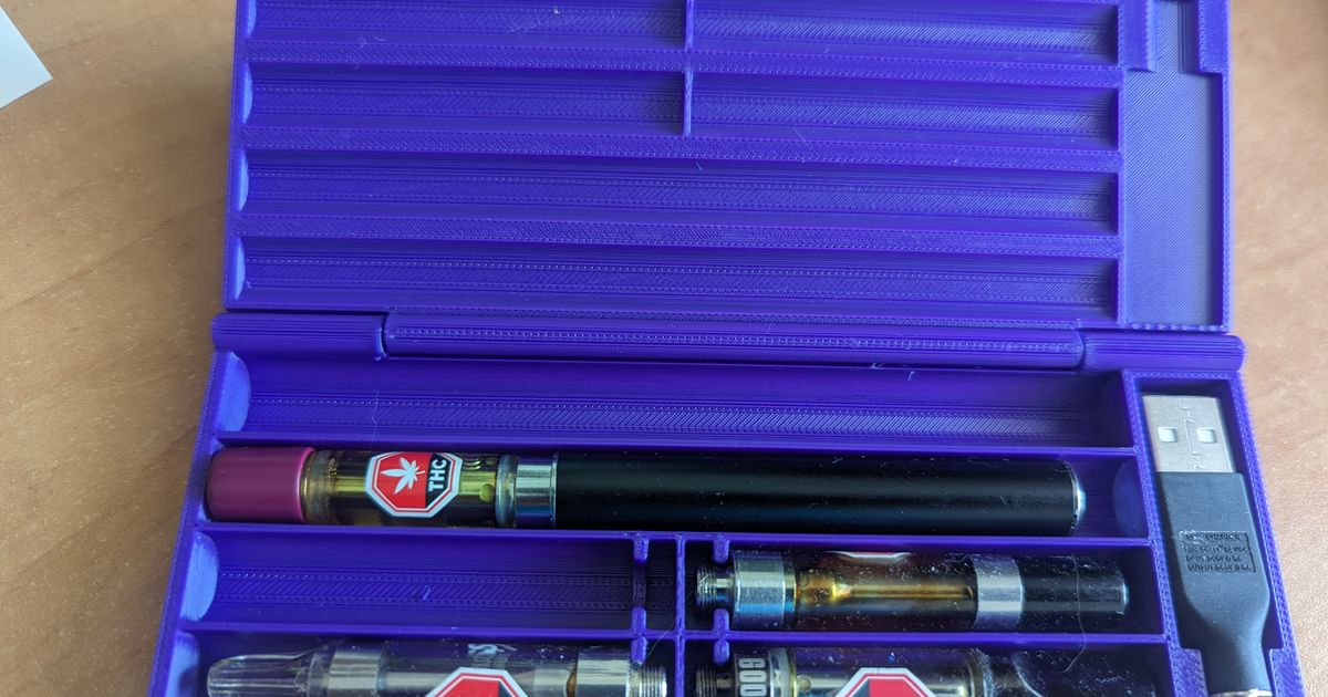 510 ePen Carrying and Storage Case by k2thestank | Download free STL ...