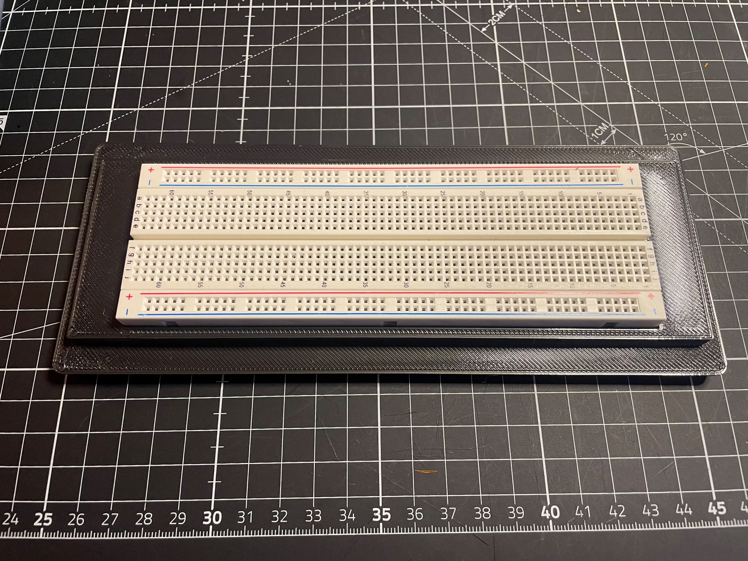 Gridfinity Breadboard Holder (and plain + negative) by Mgrob4 ...