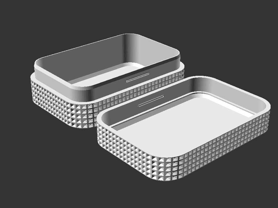 Knurled Box by Jack | Download free STL model | Printables.com