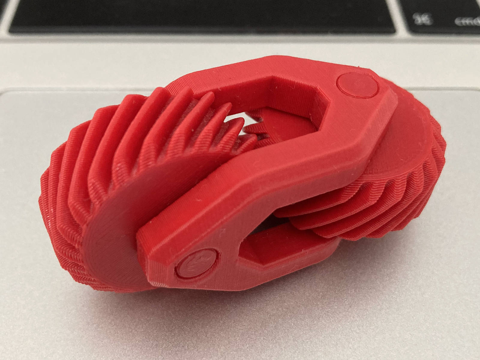 Helical Fidget Gears - remix by jirka | Download free STL model ...