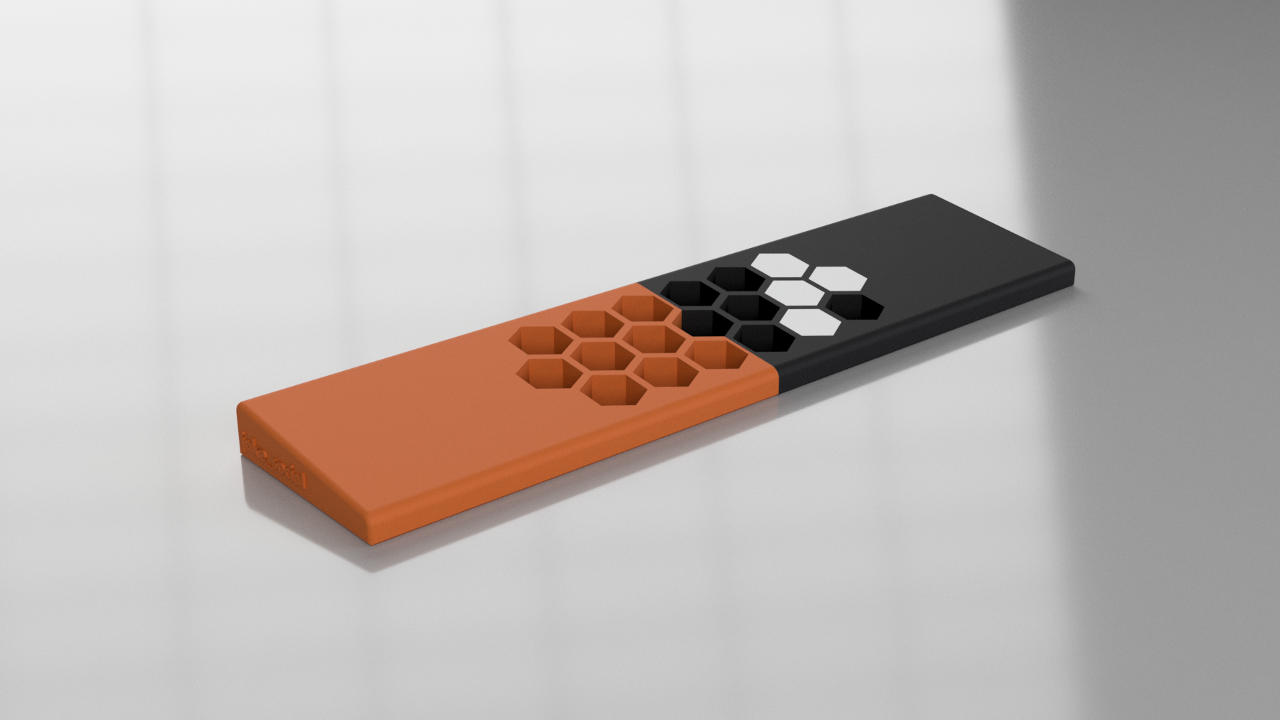 Wristrest - Prusa Style with Hexagon by jake_social | Printables Store