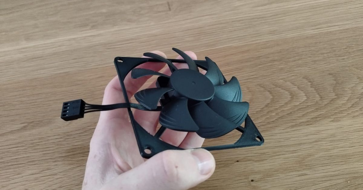 Noctua 92mm fan reassembly bracket von Alpha_Salsa | Kostenloses STL ...