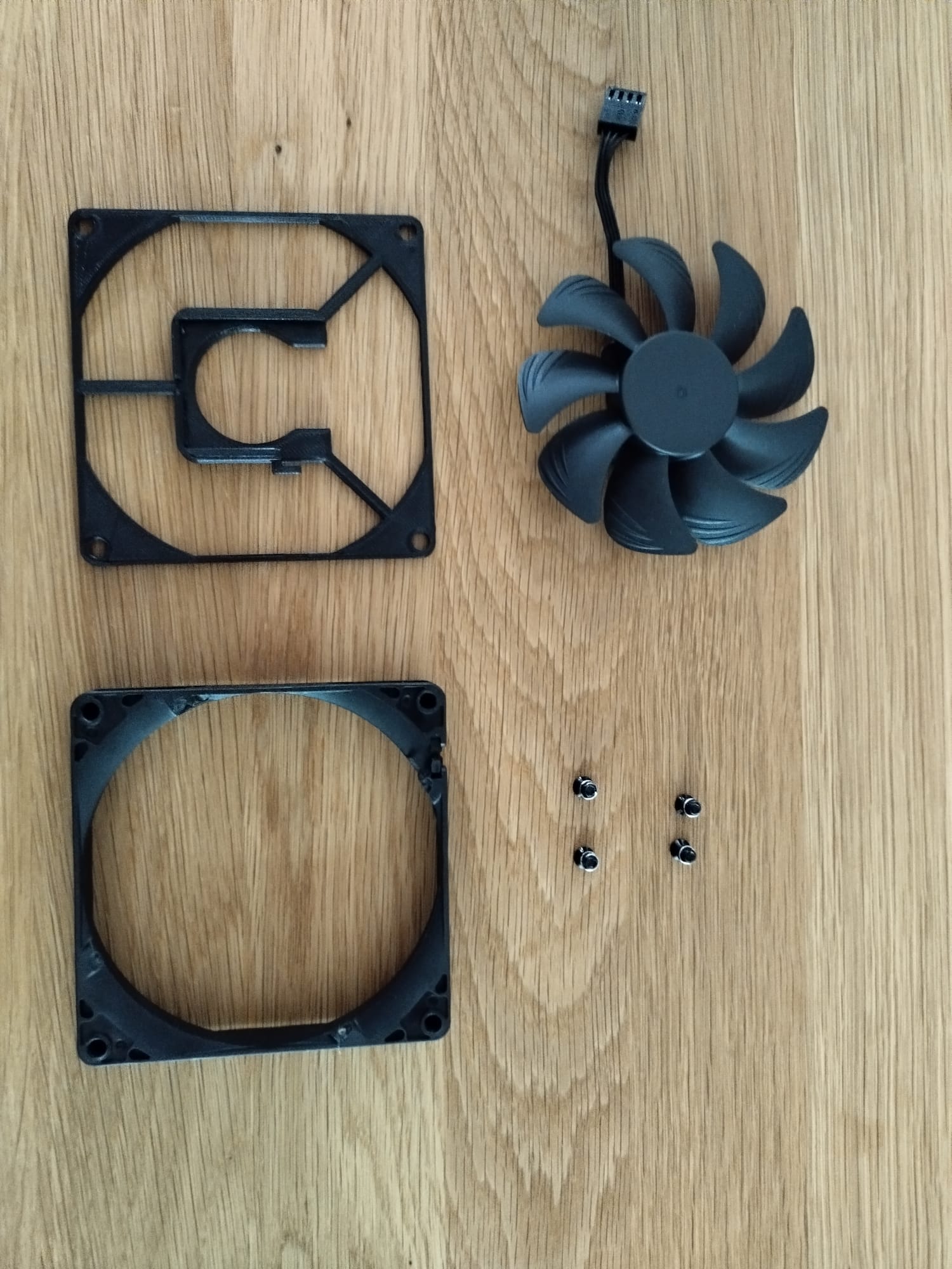 Noctua 92mm fan reassembly bracket von Alpha_Salsa | Kostenloses STL ...