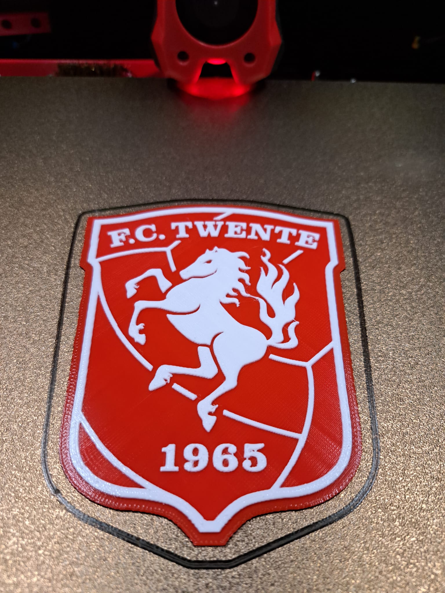 FC Twente logo por Pepijn van Vliet | Descargar modelo STL gratuito | Printables.com