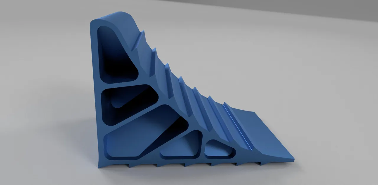 Wheel Chock by Rasmussen | Download free STL model | Printables.com