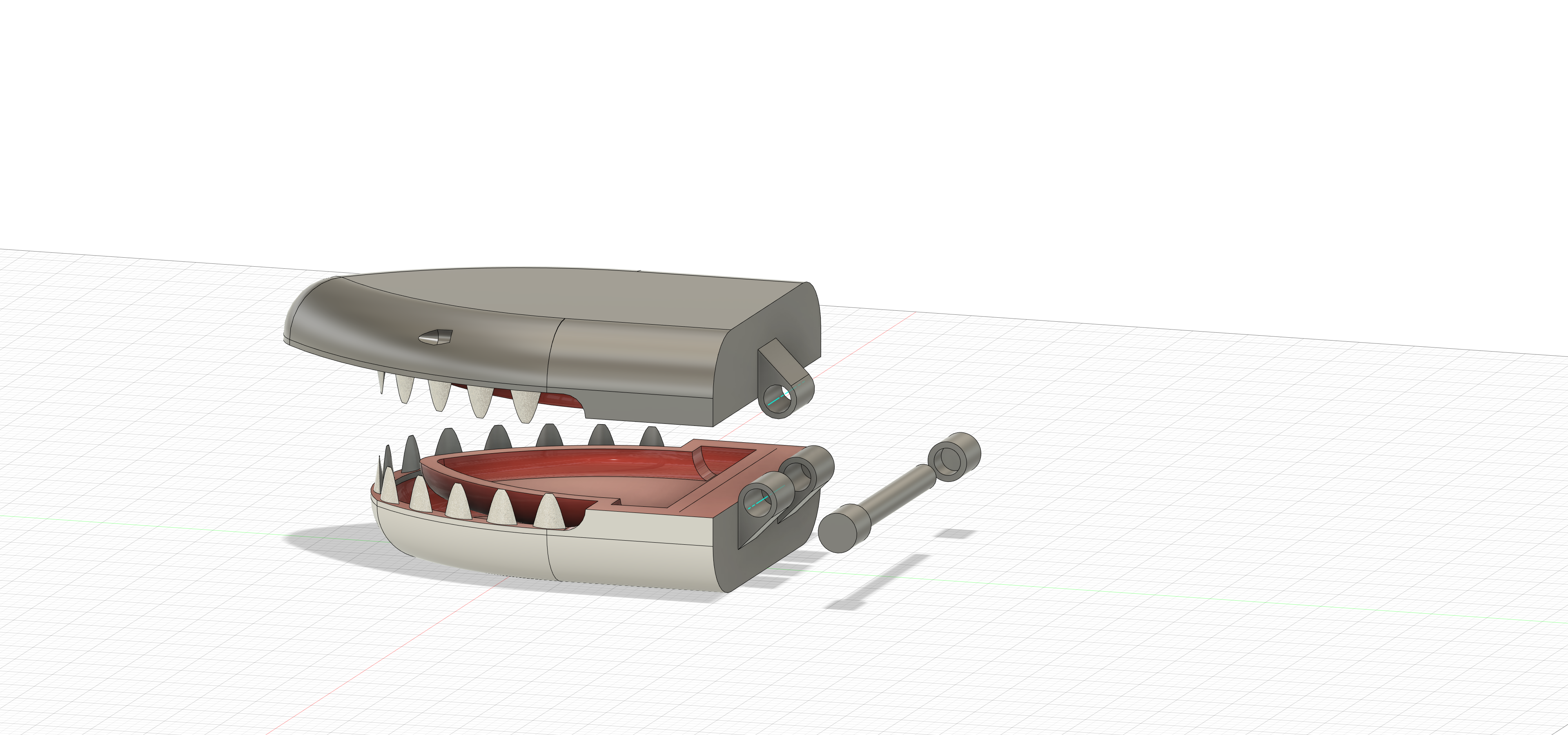 Shark bite sand mold by Codacmoment | Download free STL model ...