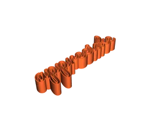 Appreciate 3D Text by SirBigBuddha | Download free STL model ...