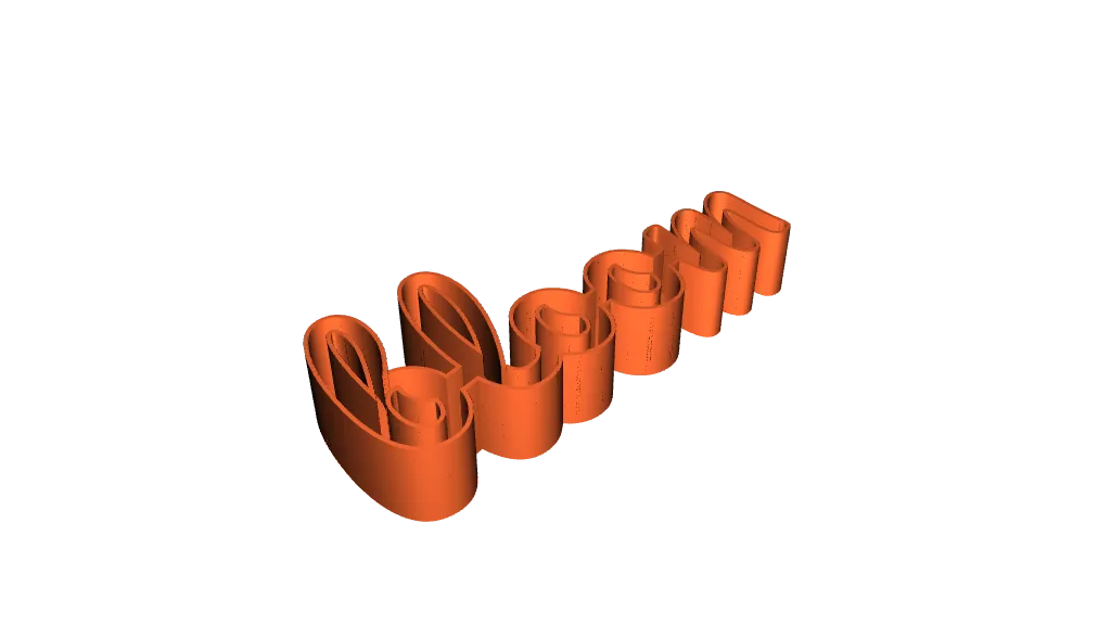 bloom 3D Text by SirBigBuddha | Download free STL model | Printables.com