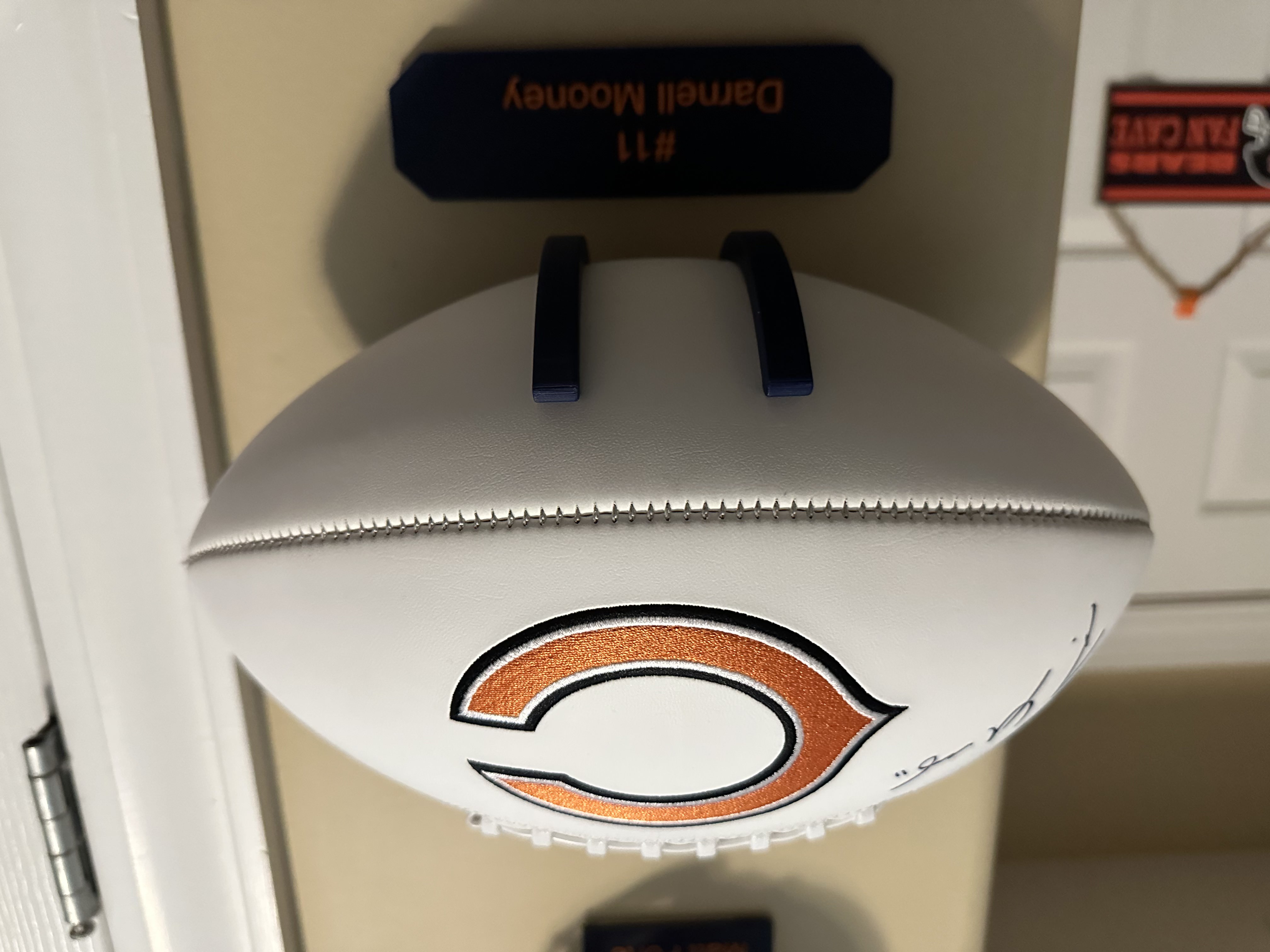 Football Wall Hanger by Bret Evenson | Download free STL model ...