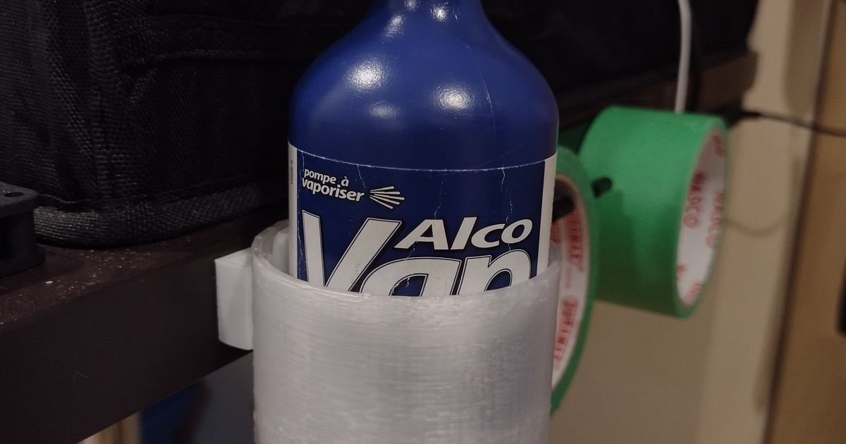 IPA Bottle Holder (Isopropyl Alcohol) by southbaygsr | Download free ...