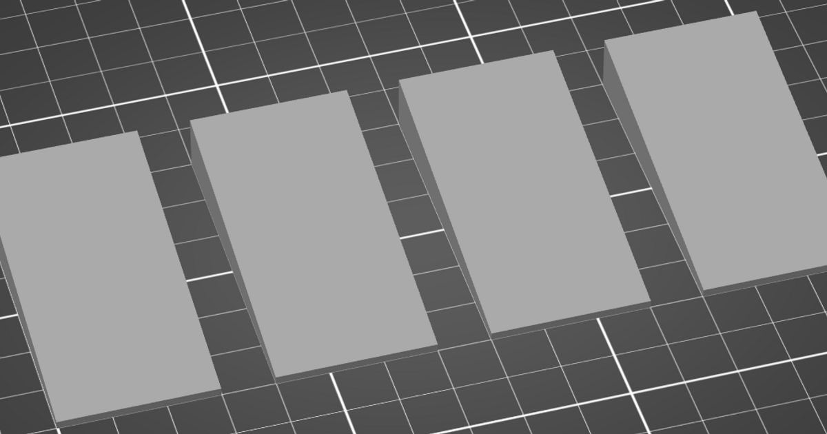 Wedges (4) por VCR | Descargar modelo STL gratuito | Printables.com