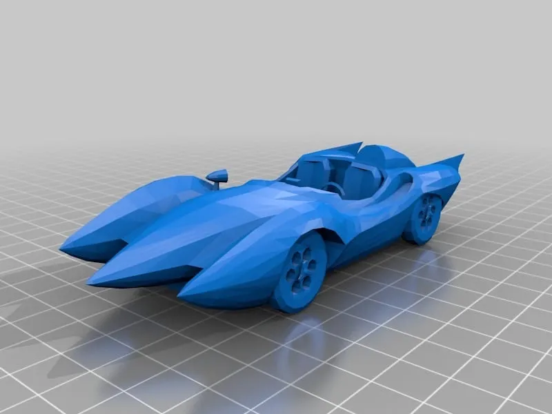 Mach 5 (car from Speed Racer) by Gadmek | Download free STL model ...