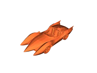 Mach 5 (car from Speed Racer) by Gadmek | Download free STL model ...