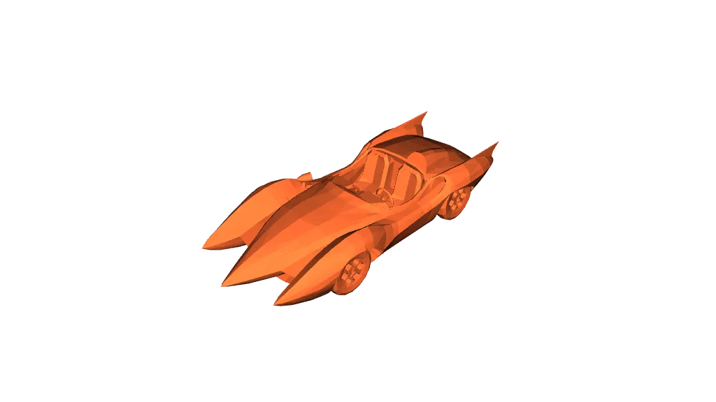 Mach 5 (car from Speed Racer) by Gadmek | Download free STL model ...