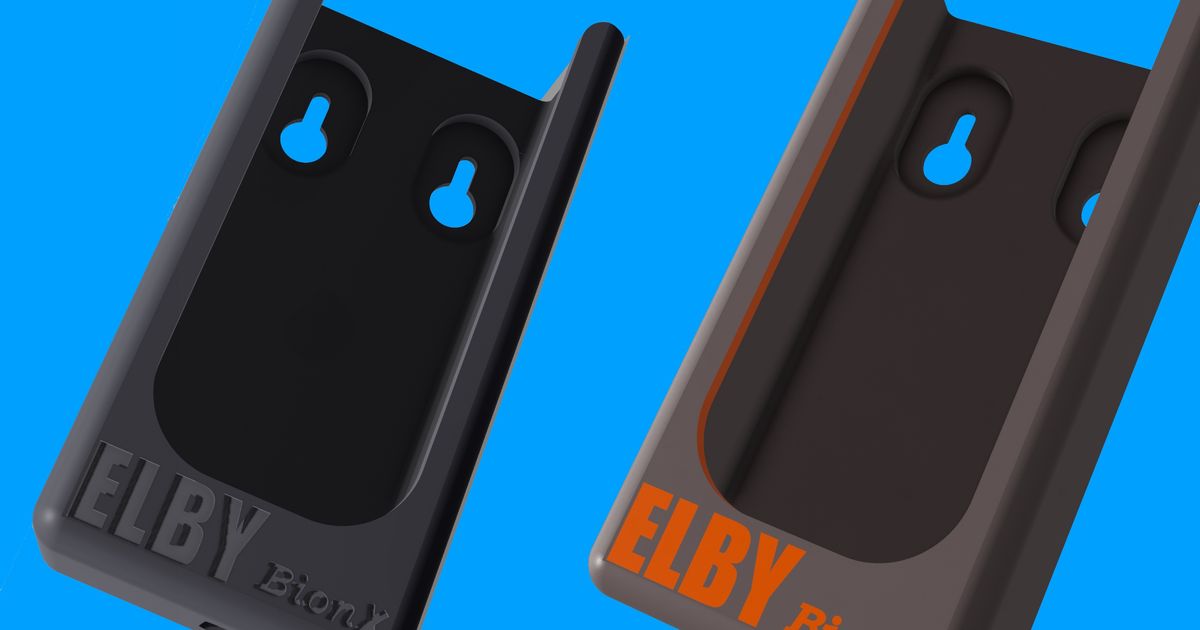 Elby E-Bike Charger Wallmount Case Holder by Clamikra | Download free ...