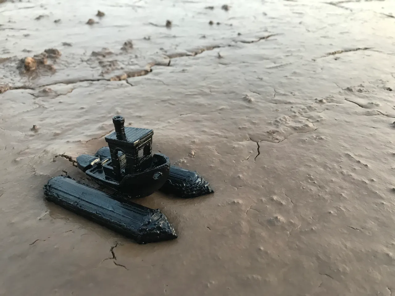 3D Benchy pontoon by printer artist | Download free STL model ...