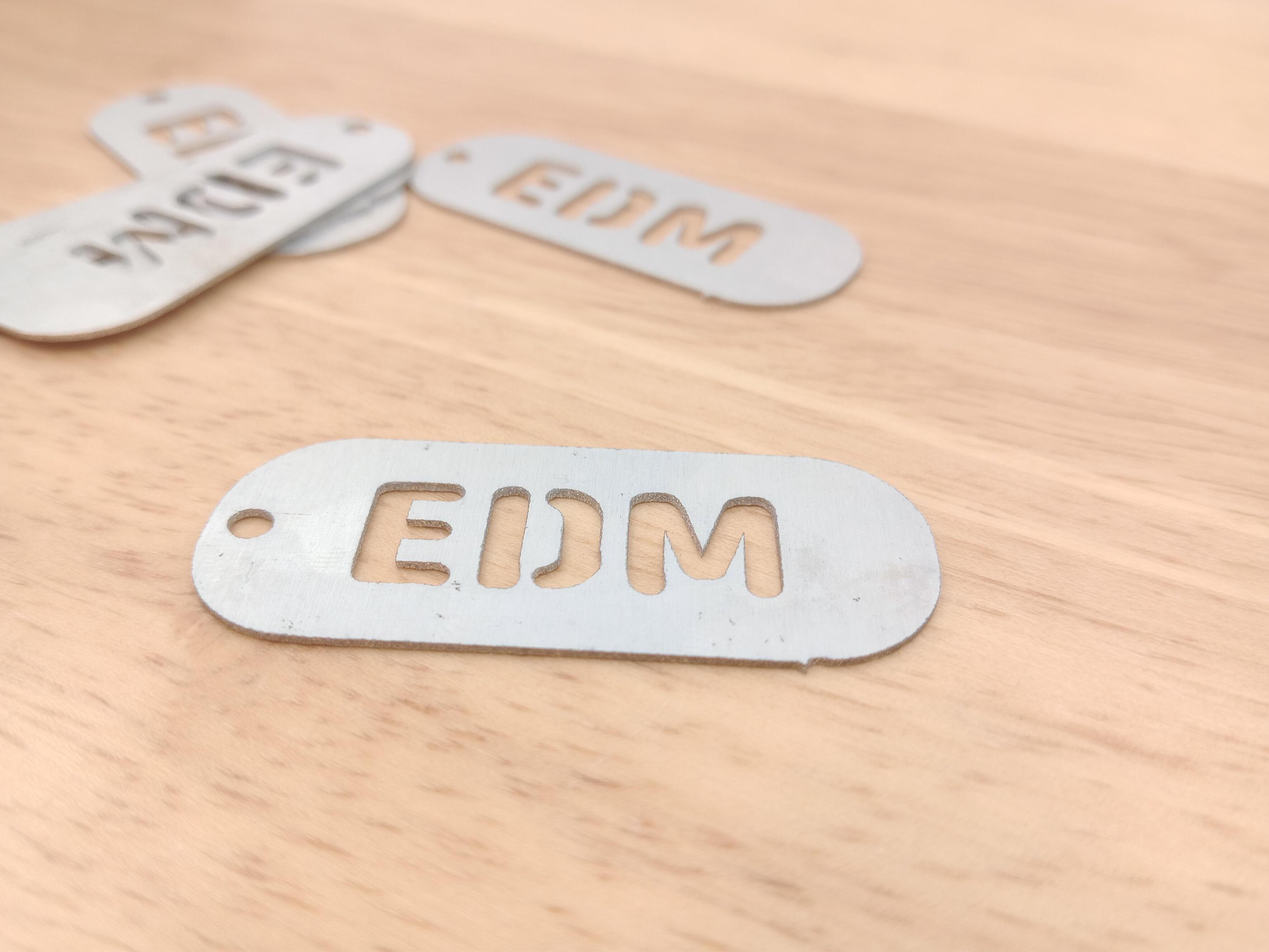 EDM Keycahin | Electrical Discharge Machining Demo by Rack Robotics Official | Download free STL ...