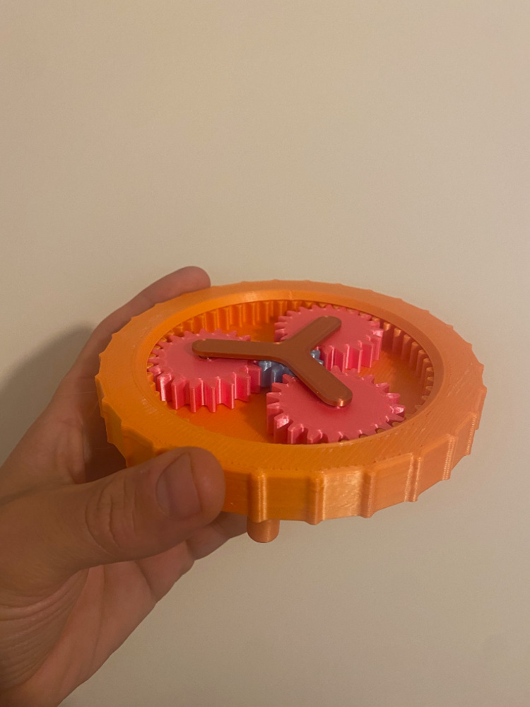Planetary Gearbox example - model fidget toy by edcdadstuff | Download ...