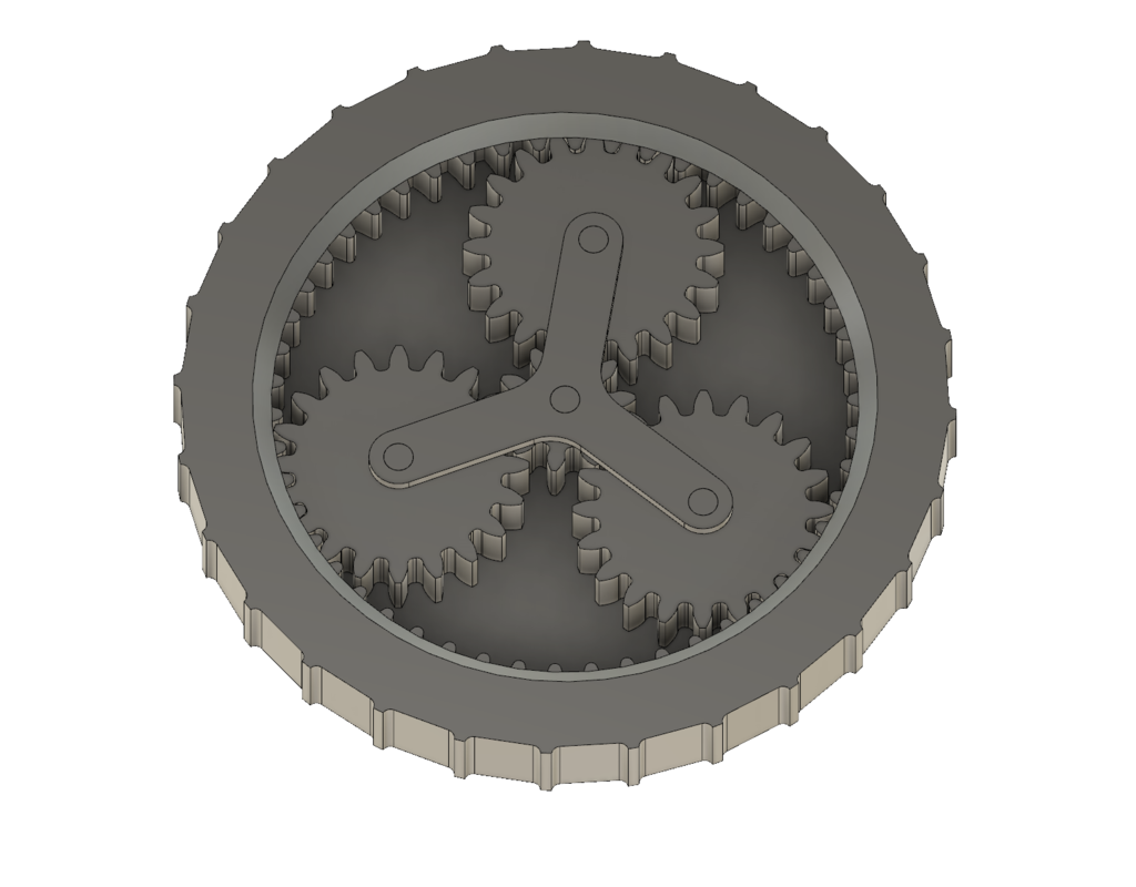 Planetary Gearbox example - model fidget toy by edcdadstuff | Download ...