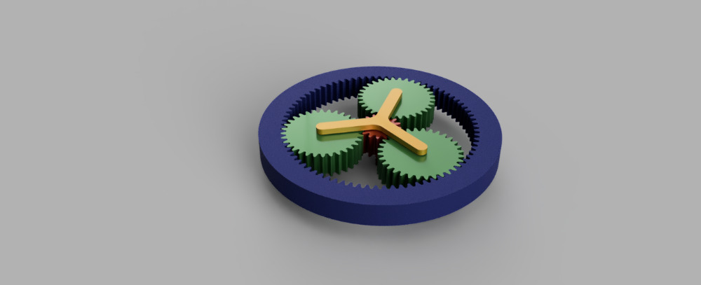 Planetary Gearbox example - model fidget toy by edcdadstuff | Download ...
