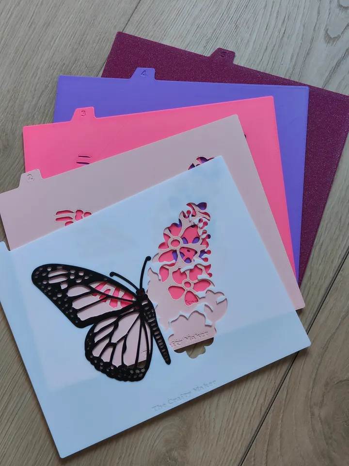 Butterfly Shadow Box by TheCraftyMaker | Download free STL model | Printables.com