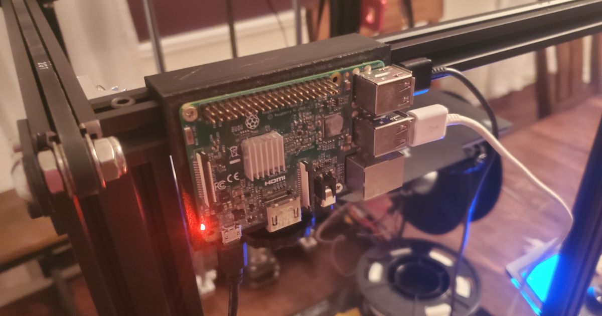 Raspberry Pi 3B Hanger by Hualiama | Download free STL model ...