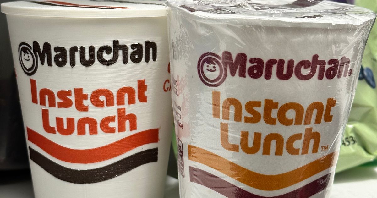 Maruchan Luch Noodles - Ramen Cup-o-noodles instant lunch stash ...