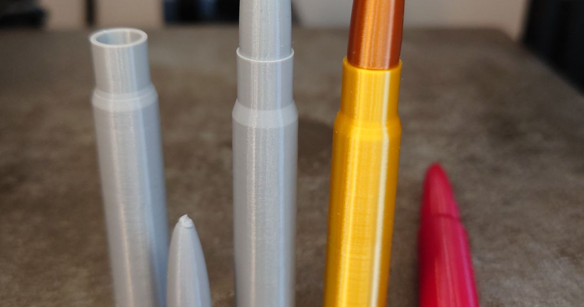 7.92x57mm Mauser replica and snap cap by spearmountain | Download free ...