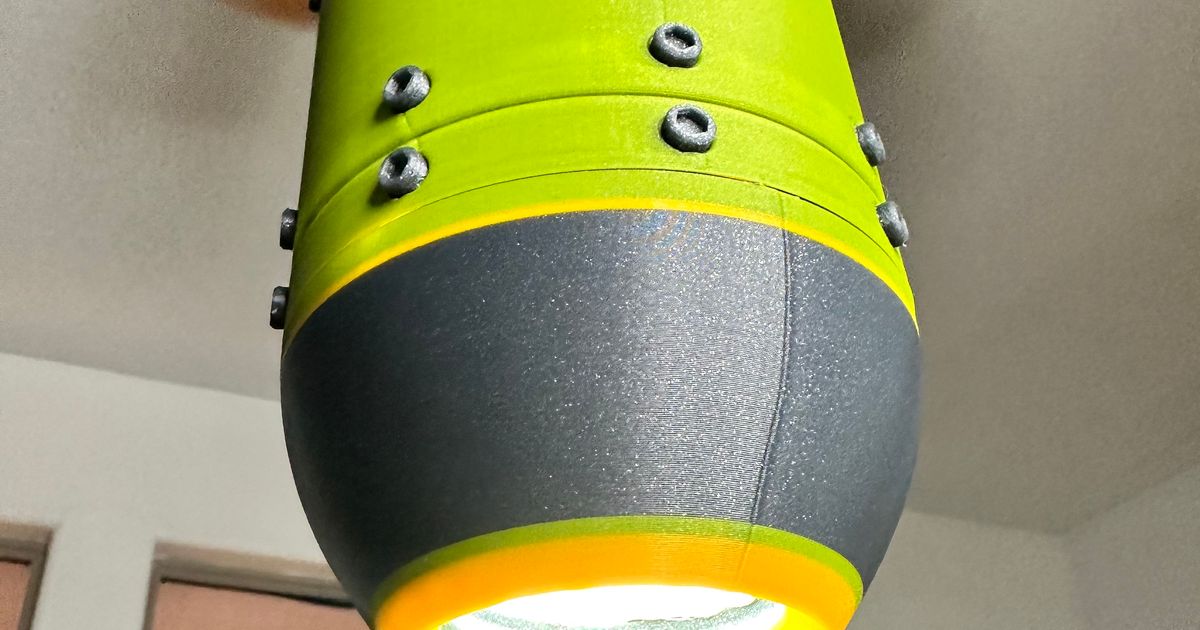 The Bomb Hanging Light by TheLightSpeed! | Printables Store