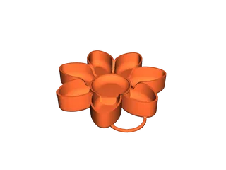 Flower Sand Molds by DLeora | Download free STL model | Printables.com