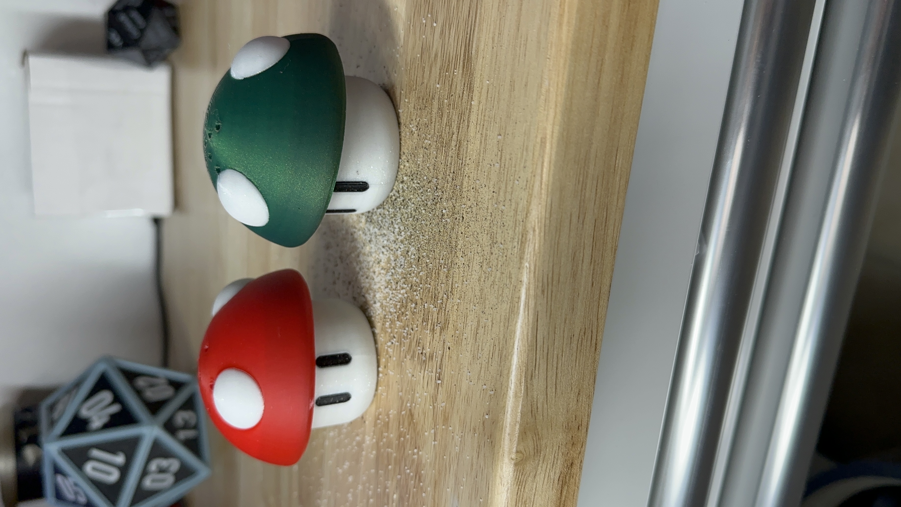 Super Mario Bros - Mushroom Salt and Pepper Shaker Set by TheLightSpeed ...