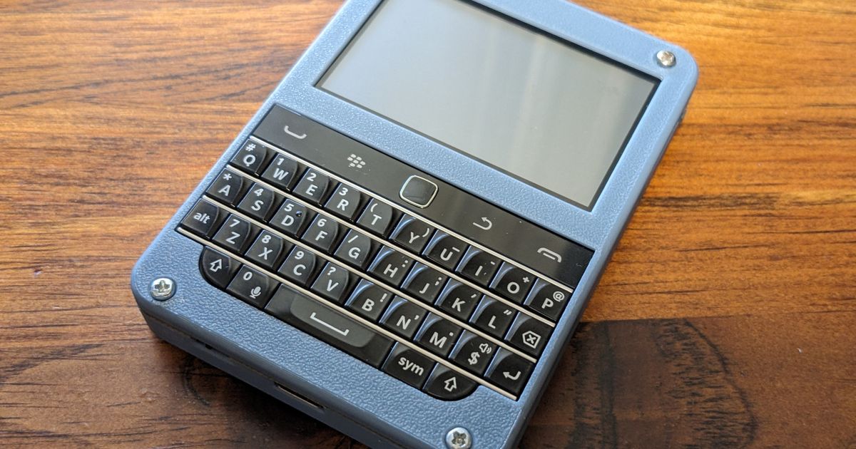 Modified Case for SQFMI's Beepy by Tom Nardi | Download free STL model ...