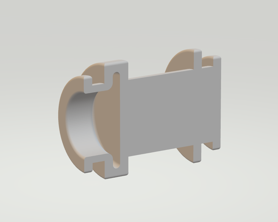 Clam shell Prusament spool holder extension by b8trez | Download free ...