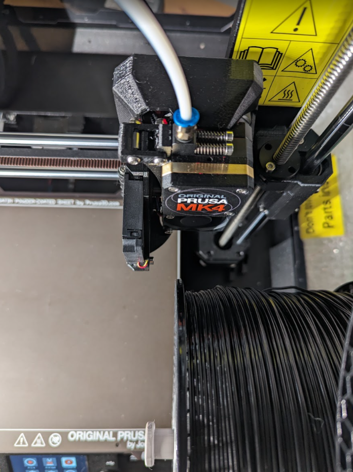 Clam shell Prusament spool holder extension by b8trez | Download free ...