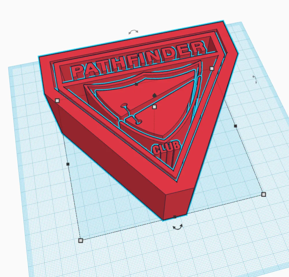 Pathfinder Club Sand Mold by PathfinderStrong | Download free STL model ...
