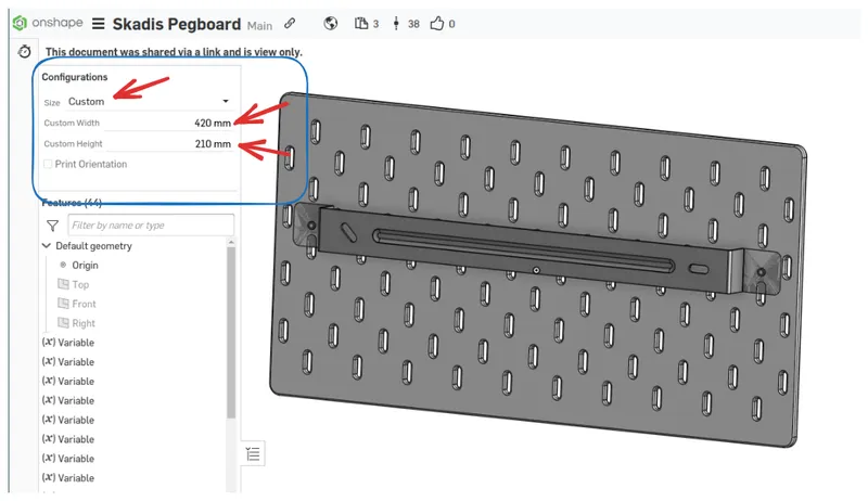 Ikea Skadis Detailed Model Full Assembly (Design Resources) by 6d6178 ...