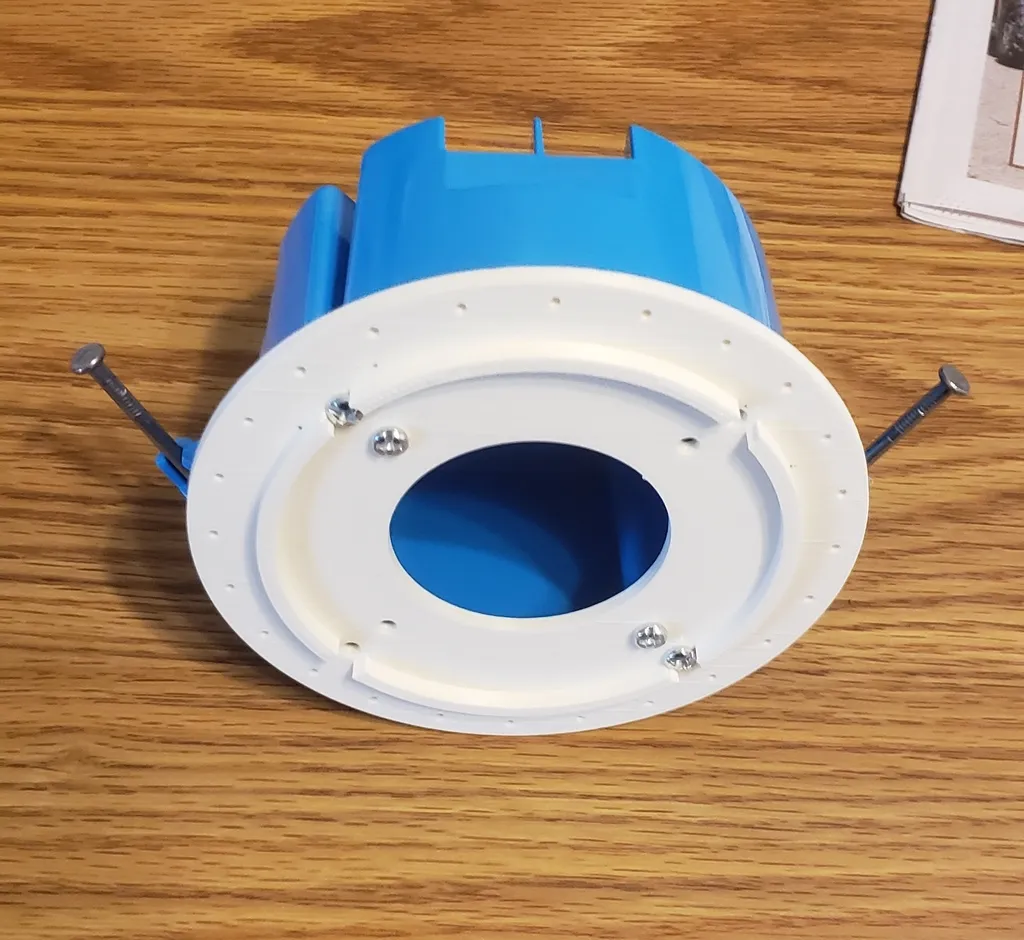 Ceiling Electrical Box Adapter Plate | Shelly Lighting