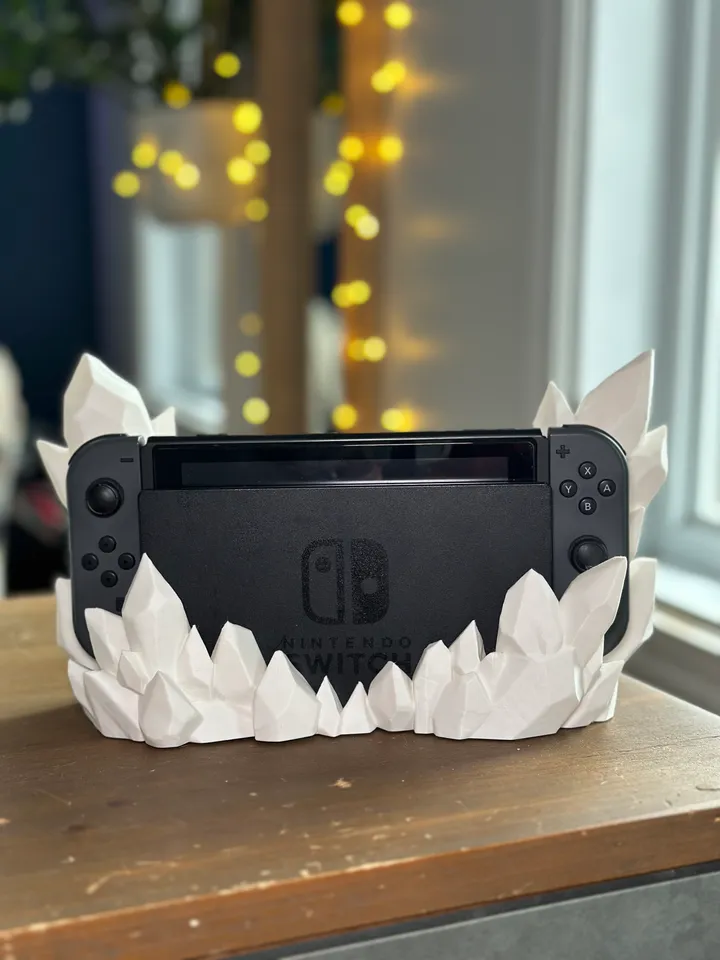 Nintendo Switch Crystal Dock by Holoprops | Download free STL model ...