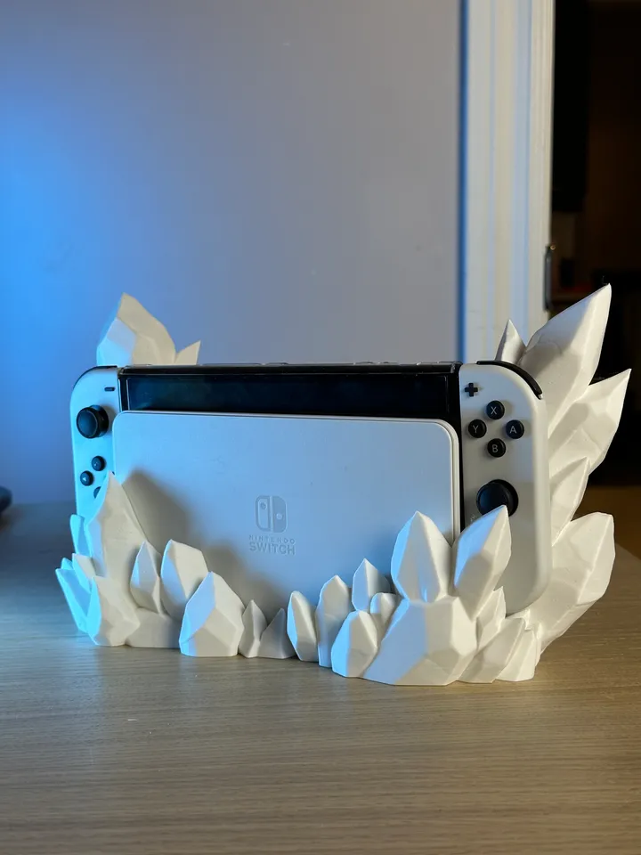 Nintendo Switch Crystal Dock by Holoprops | Download free STL model ...
