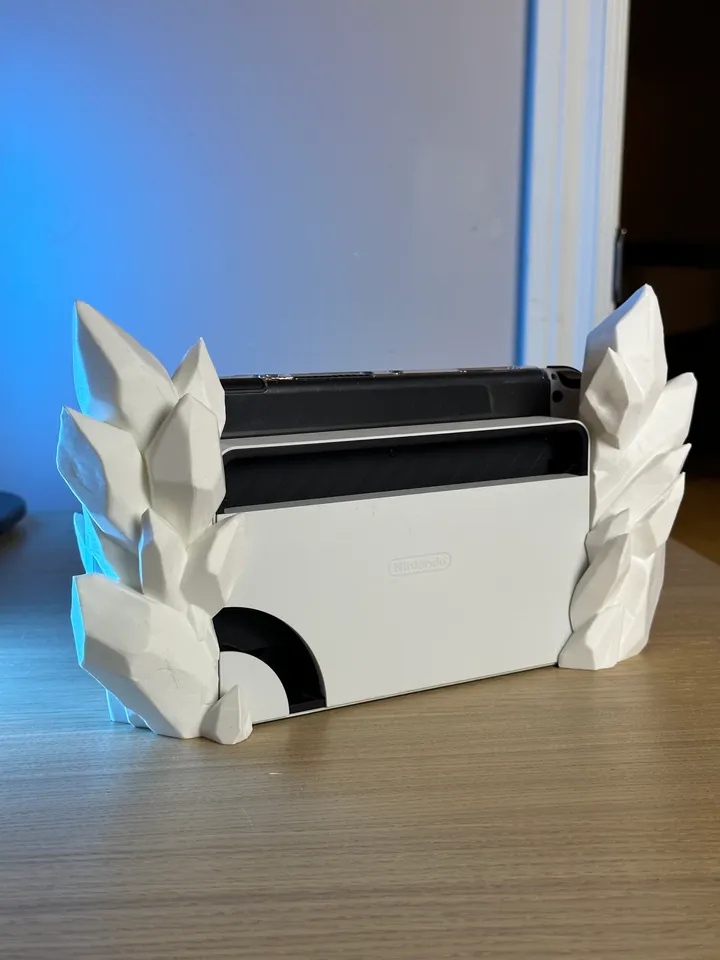 Nintendo Switch Crystal Dock by Holoprops | Download free STL model ...