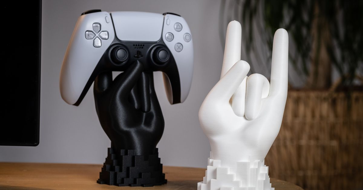 Hand Controller Stand MK.I by Holoprops | Printables Store