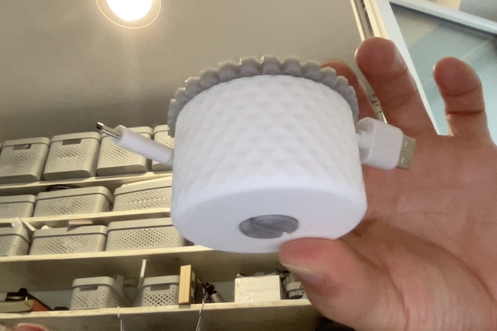 Best usb cable spool holder organizer von john doe | Kostenloses STL ...