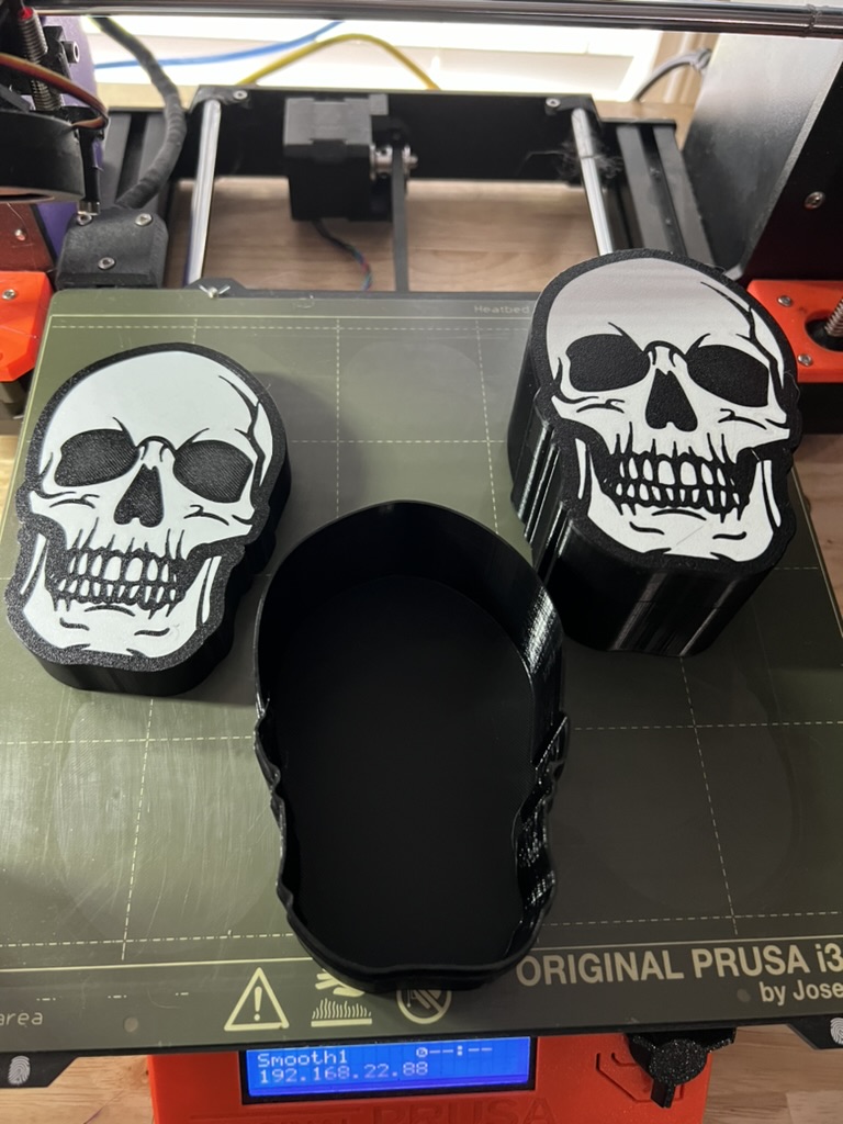 Skull Box for Halloween by Fwlogue | Download free STL model ...