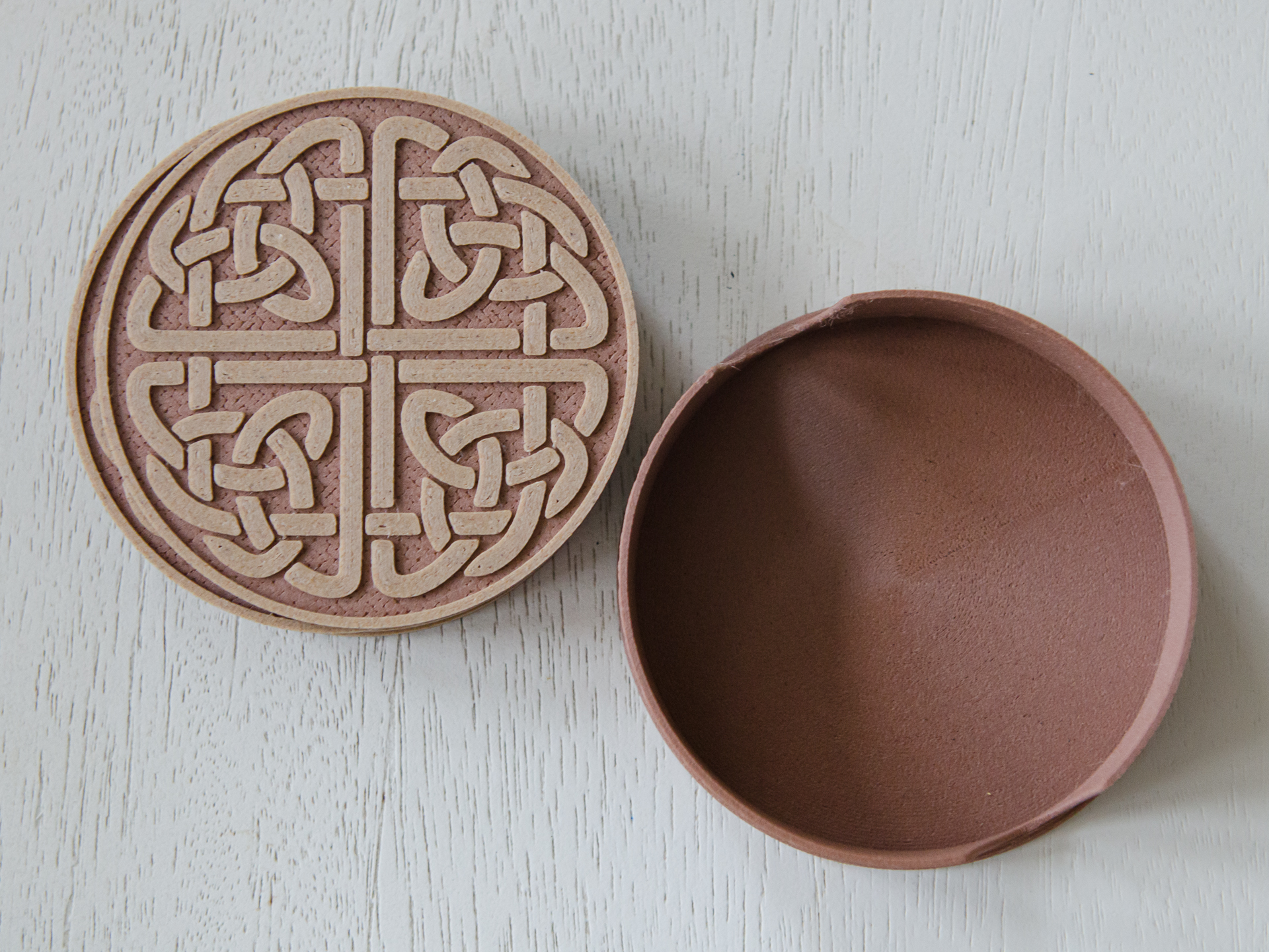 Celtic Coaster and Holder by cordilon | Download free STL model ...