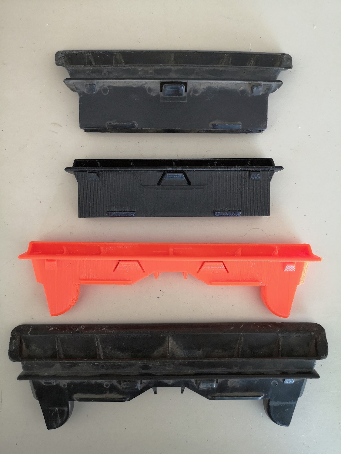 VW Beetle vents for steel dash by Henrik | Download free STL model ...