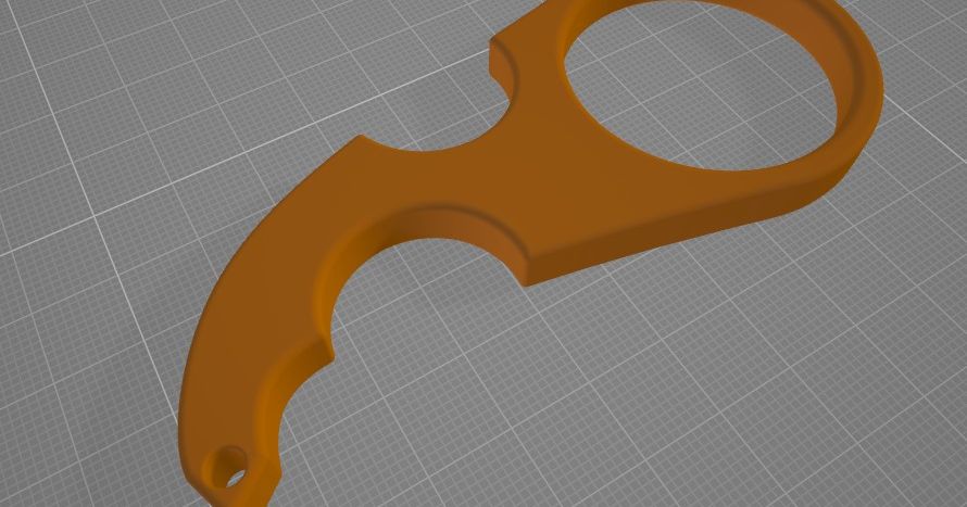 keychain spinner by Noronus | Download free STL model | Printables.com