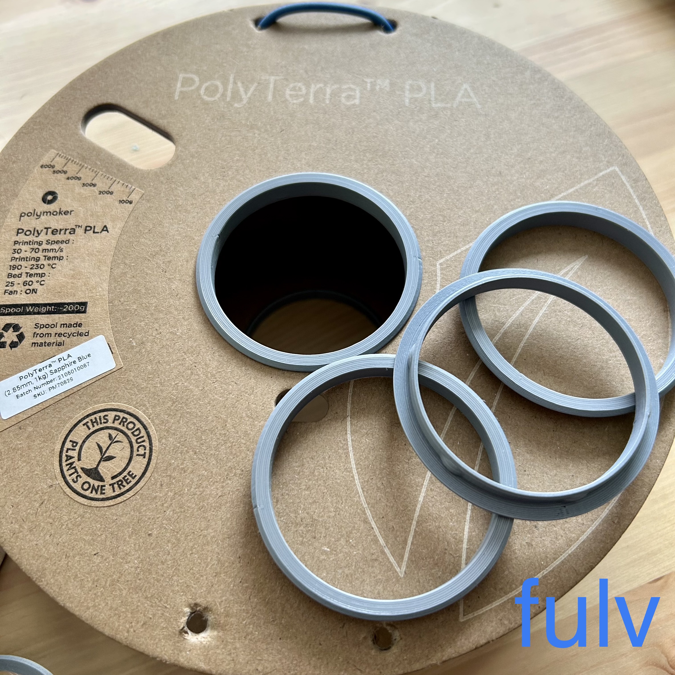 POLYMAKER CARDBOARD SPOOLS INSERTS by fulv@me.com | Download free STL ...