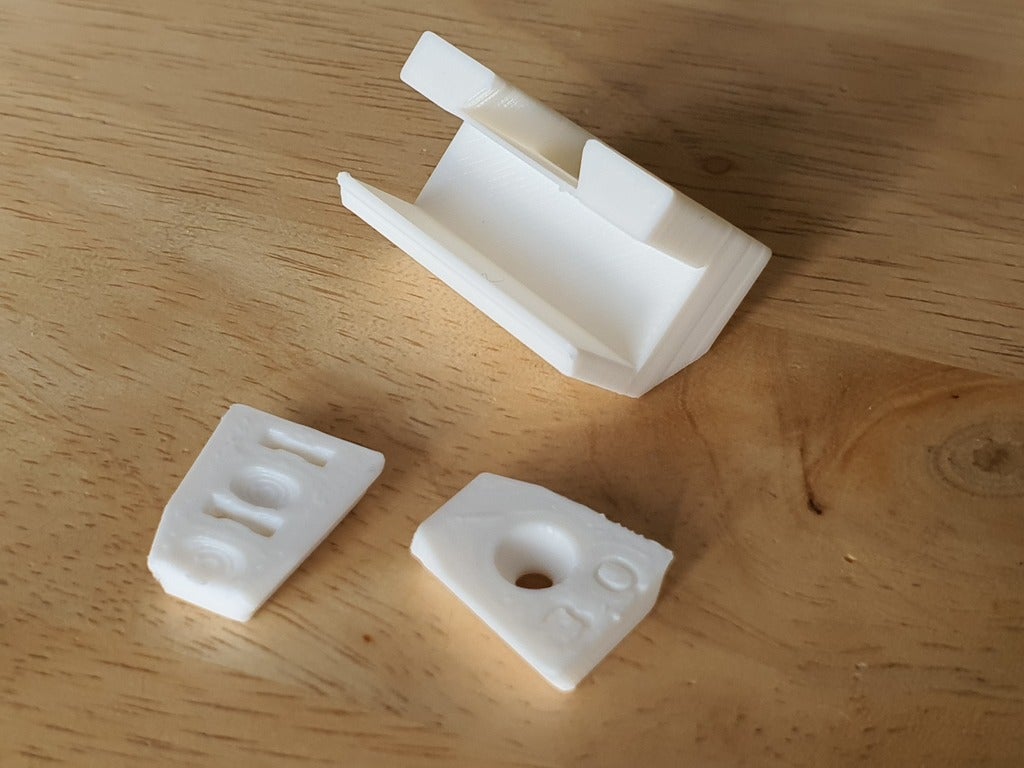 10mm LED panel ceiling mount clip (multiclip) by layershifter ...